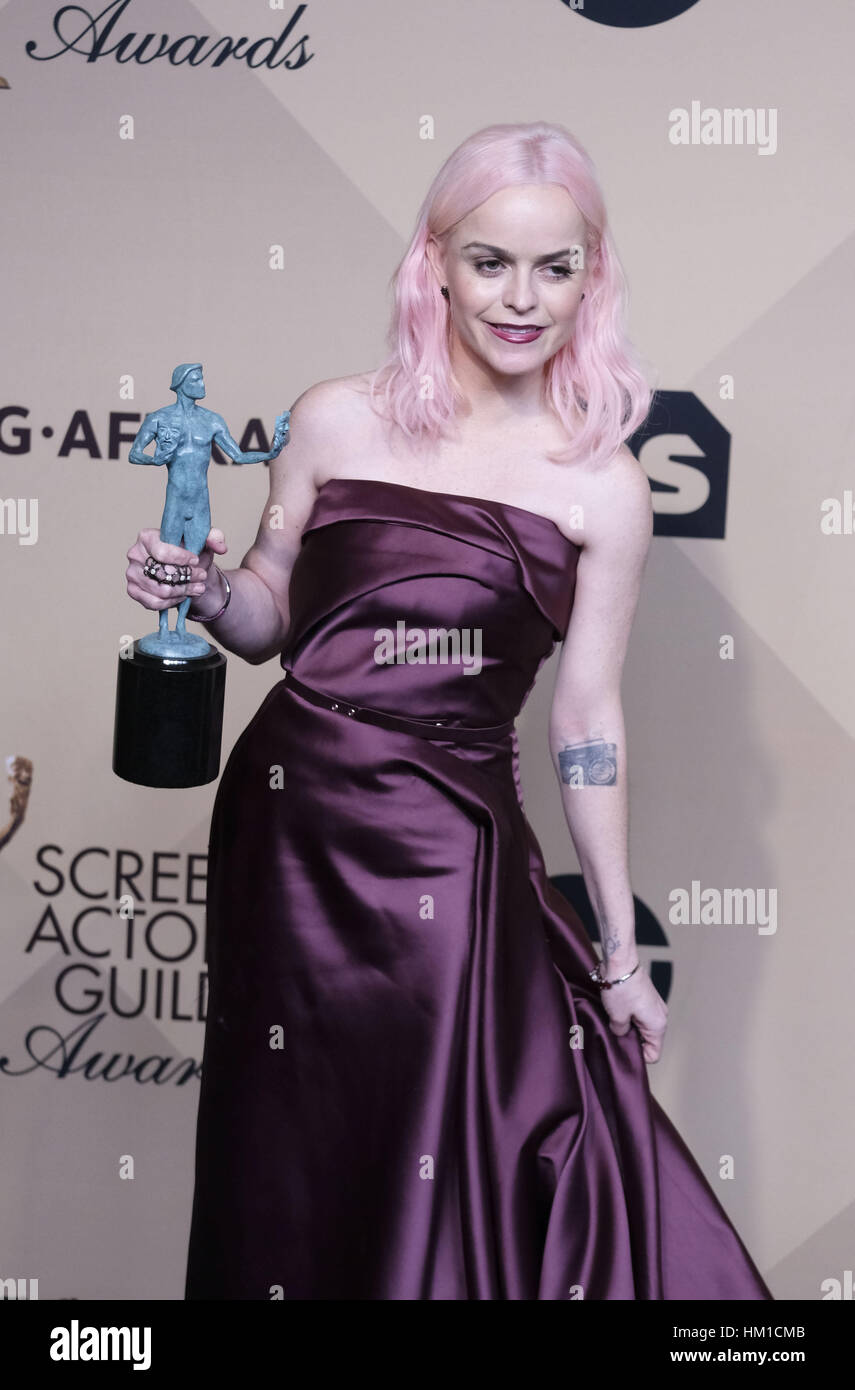 Los Angeles, USA. 29th Jan, 2017. Actress Taryn Manning, co-recipient ...