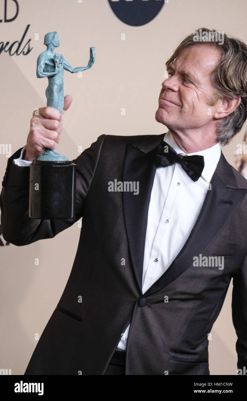 Los Angeles, USA. 29th Jan, 2017. Actor William H. Macy poses in the ...