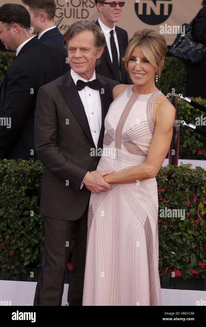 Los Angeles, USA. 29th Jan, 2017. Actor William H. Macy, left, and ...