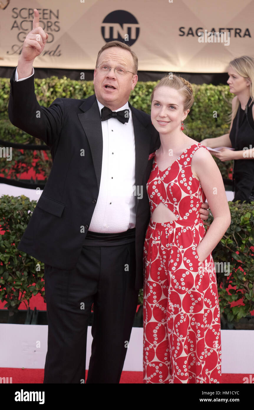 Los Angeles, USA. 29th Jan, 2017. Actor Peter Mackenzie, left, attends ...