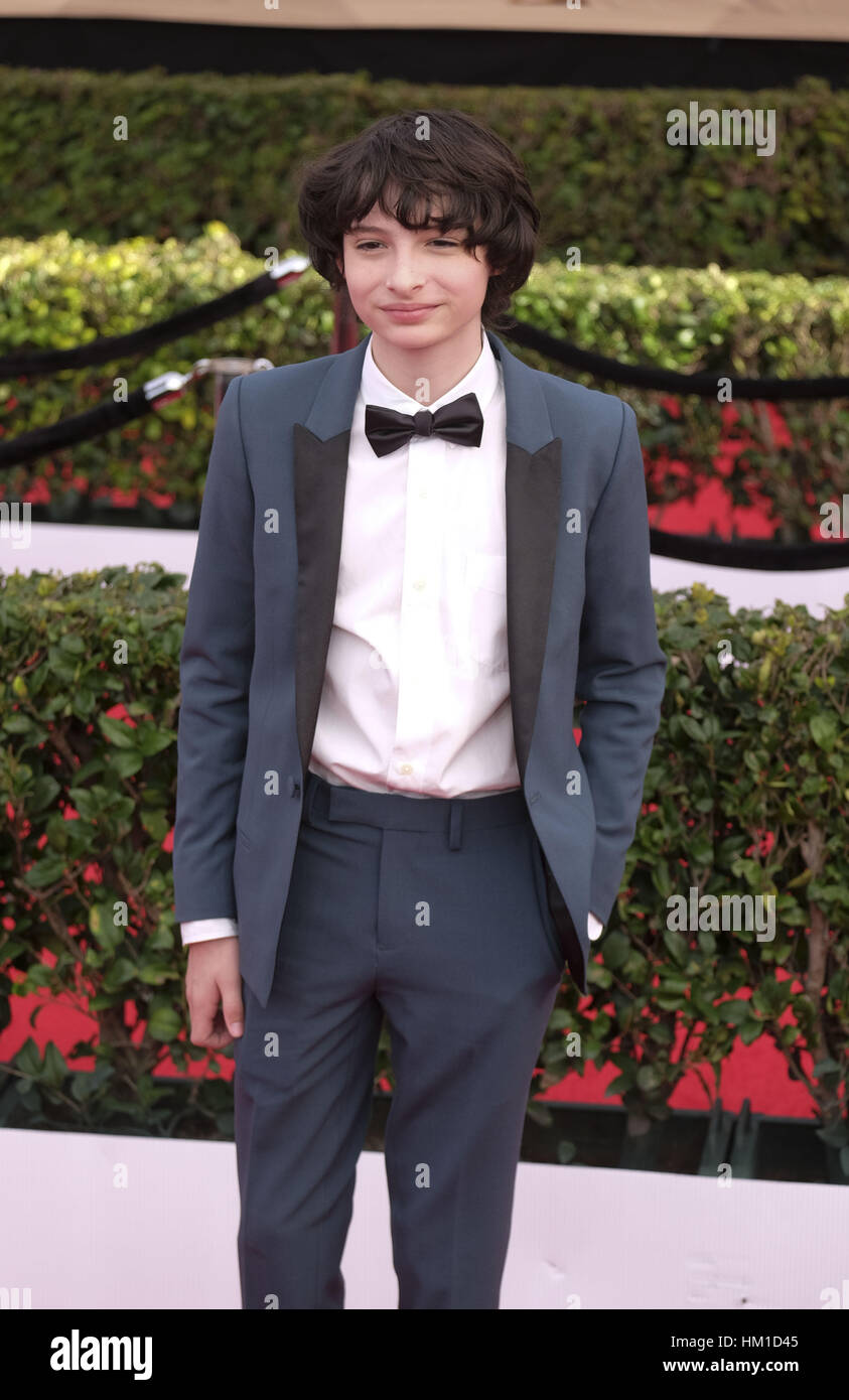 Los Angeles, USA. 29th Jan, 2017. Actor Finn Wolfhard attends the 23rd ...