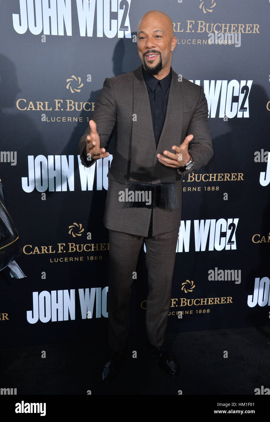 Los Angeles, California, USA. 30th January 2017. Actor Common at the ...
