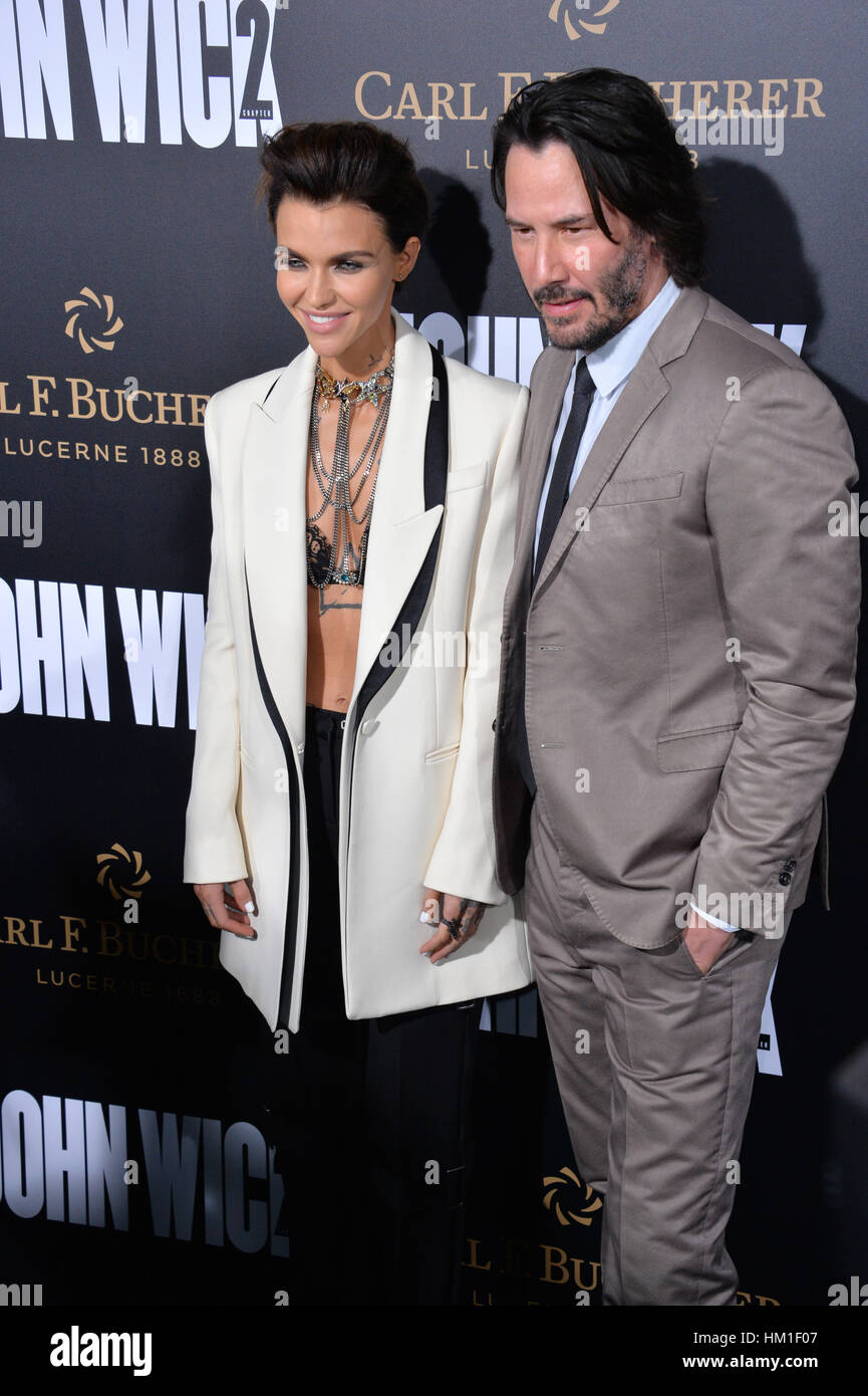Ruby rose keanu reeves hi-res stock photography and images - Alamy