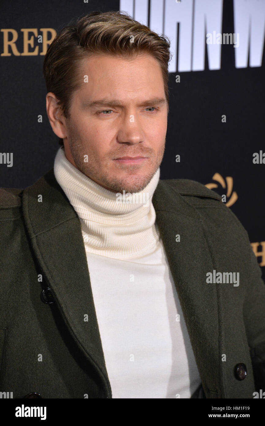 Los Angeles, California, USA. 30th January 2017. Actor Chad Michael ...