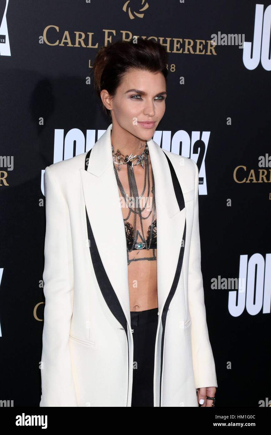 Los Angeles, CA, USA. 30th Jan, 2017. Ruby Rose at arrivals for JOHN ...