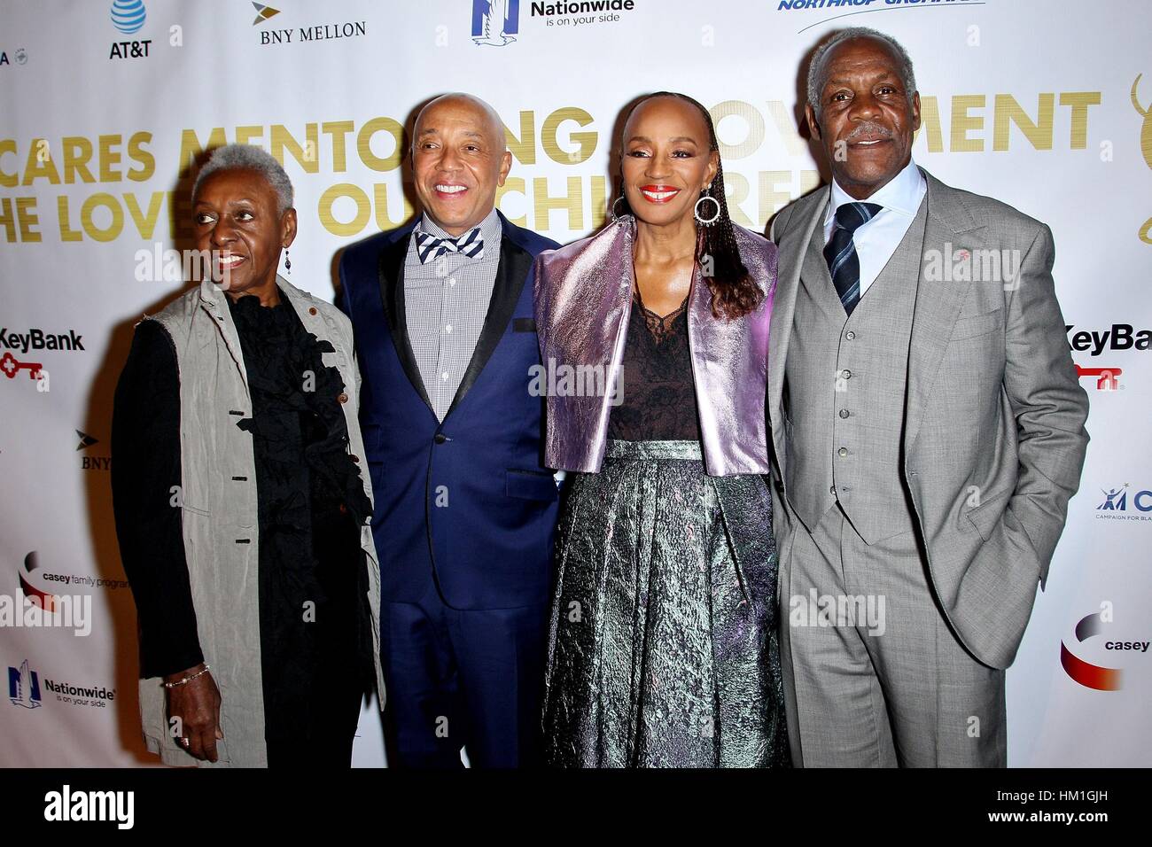 New York, NY, USA. 30th Jan, 2017. Bethann Hardison, Russell Simmons ...