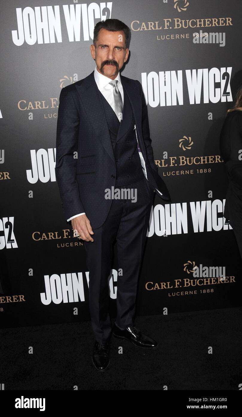 Wass Stevens at arrivals for JOHN WICK: CHAPTER TWO Premiere, Arclight ...