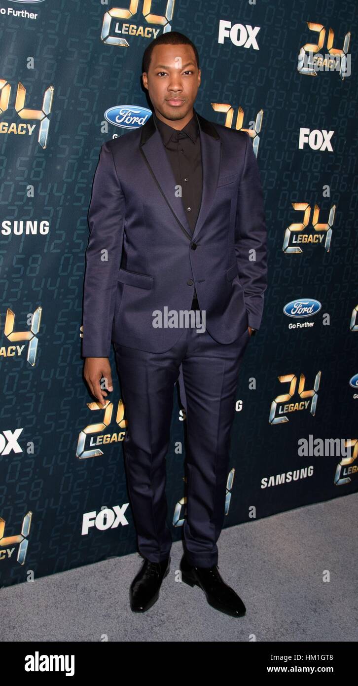 Corey Hawkins at arrivals for 24: LEGACY Premiere, Spring Studios, New ...