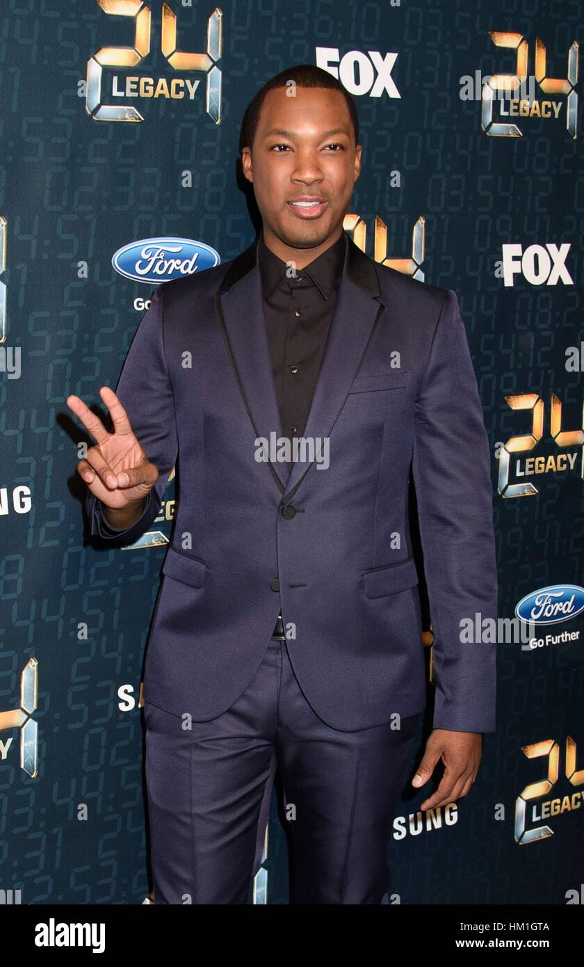 Corey Hawkins at arrivals for 24: LEGACY Premiere, Spring Studios, New ...