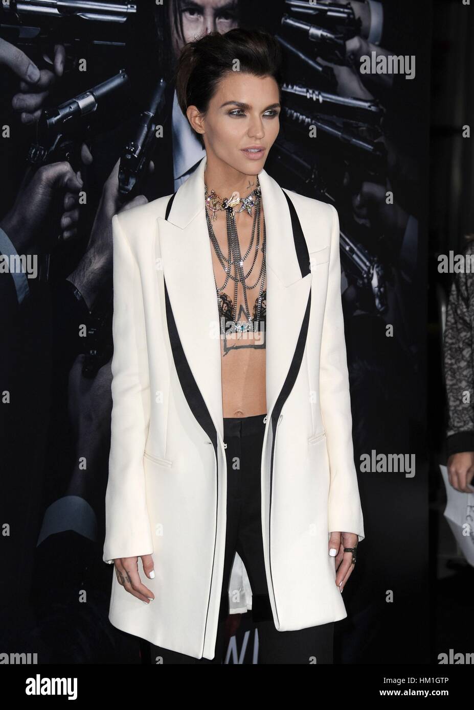 Los Angeles, CA, USA. 30th Jan, 2017. Ruby Rose at arrivals for JOHN ...