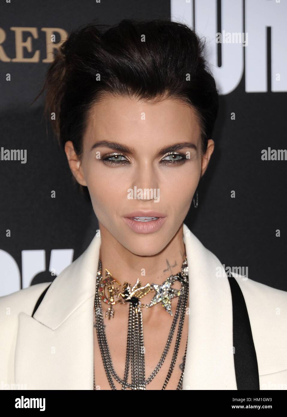 Los Angeles, CA, USA. 30th Jan, 2017. Ruby Rose at arrivals for JOHN ...