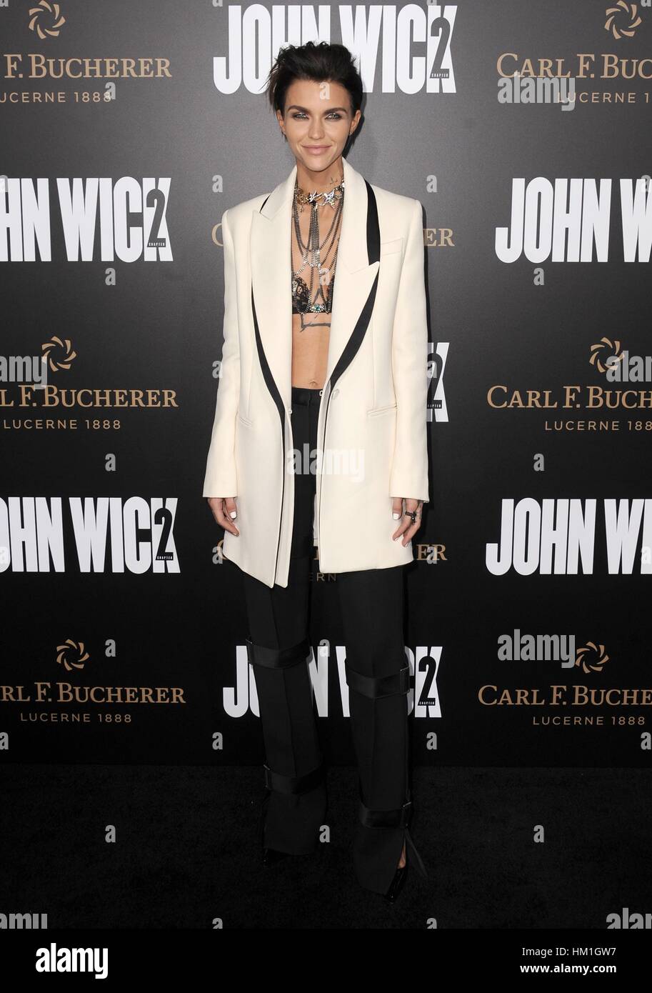 Los Angeles, CA, USA. 30th Jan, 2017. Ruby Rose at arrivals for JOHN ...