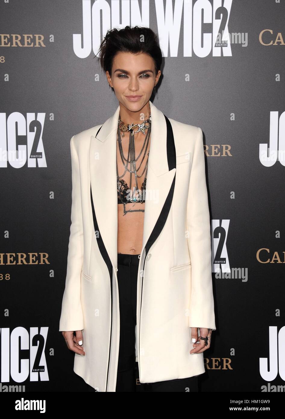 Los Angeles, CA, USA. 30th Jan, 2017. Ruby Rose at arrivals for JOHN ...