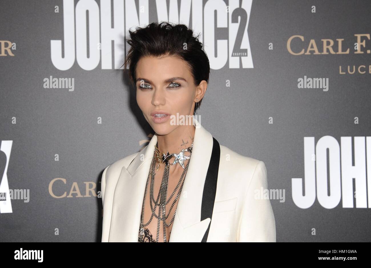 Los Angeles, CA, USA. 30th Jan, 2017. Ruby Rose at arrivals for JOHN ...