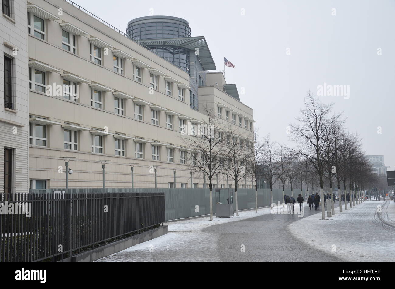 Berlin, Germany. 31st Jan, 2017. U.S. Embassy in Berlin in the time of ...