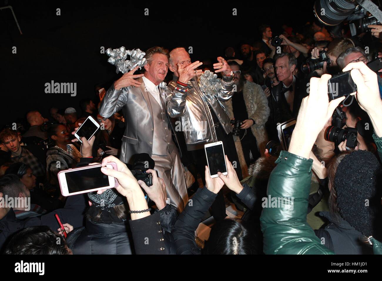 New York, NY, USA. 31st Jan, 2017. Nick Graham, Buzz Aldrin at Nick ...