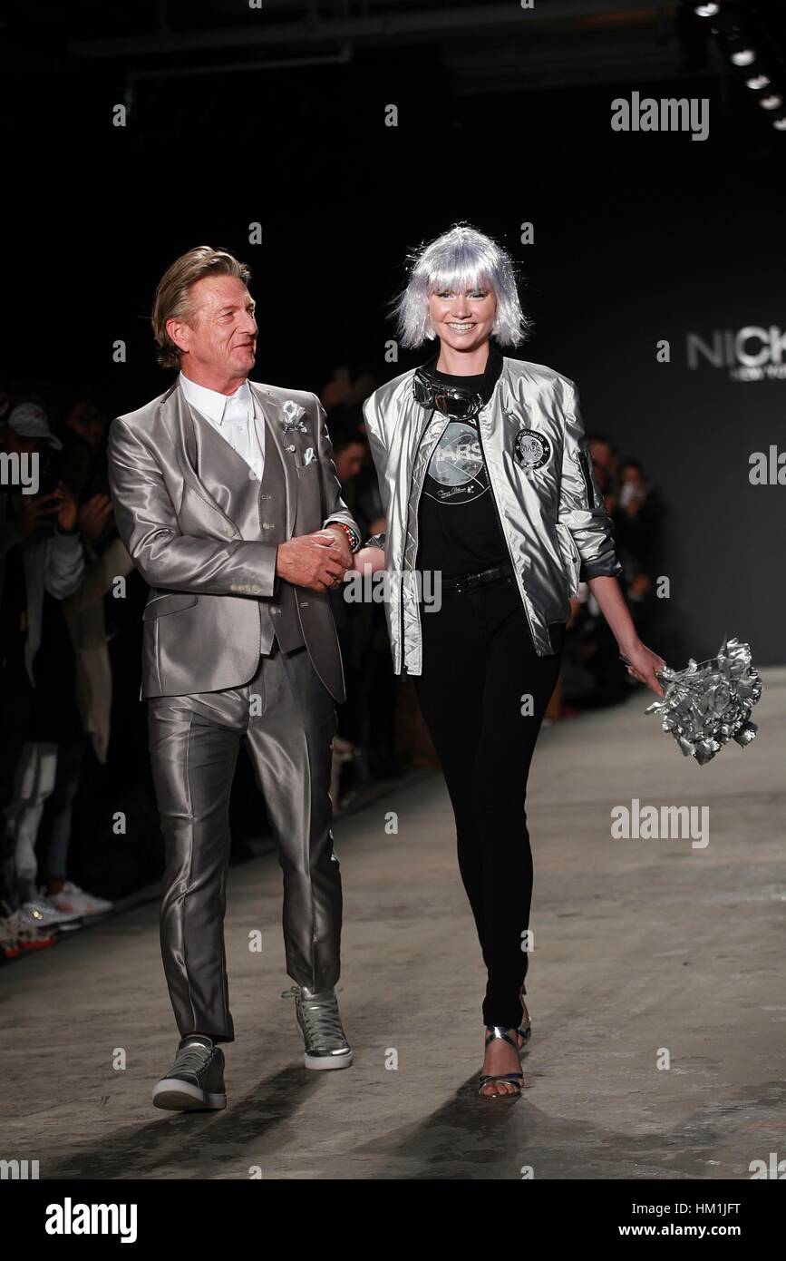 New York, NY, USA. 31st Jan, 2017. Nick Graham at Nick Graham NYFW Men ...