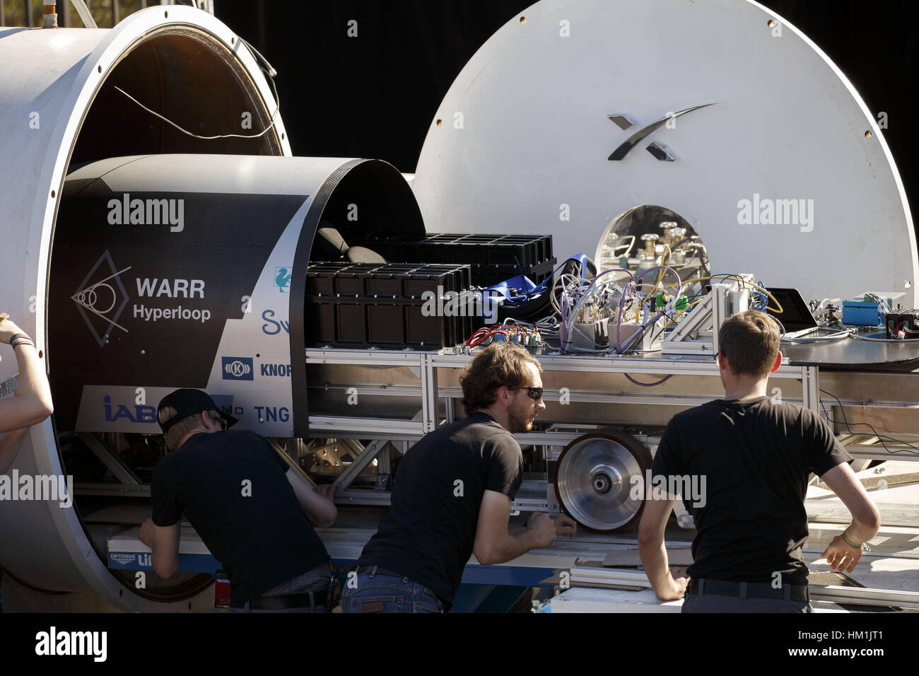 Spacex hyperloop pod competition hi-res stock photography and images ...