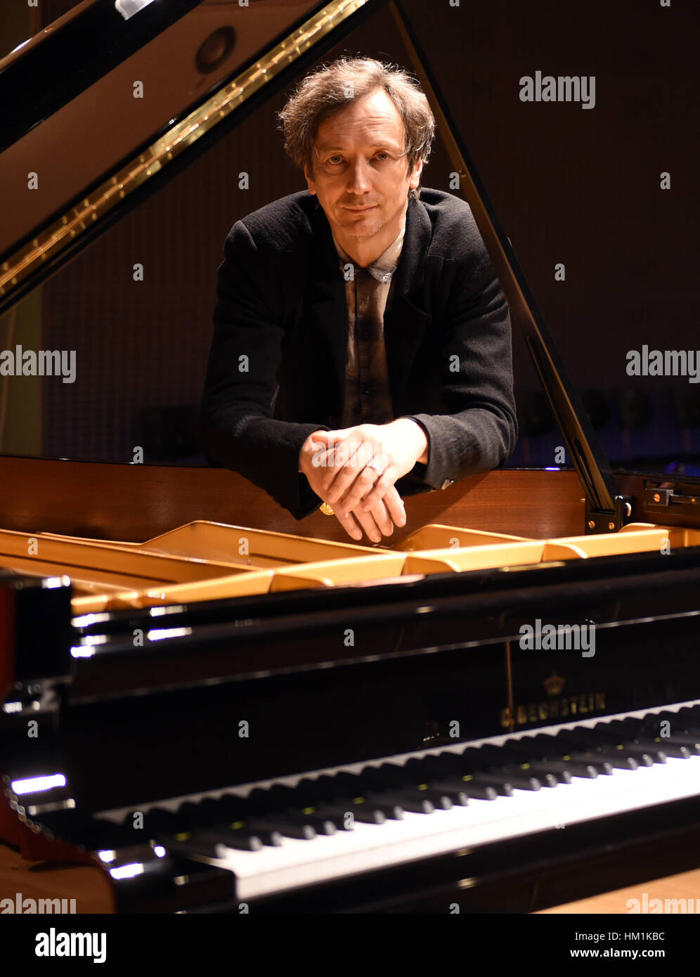 dpa-exclusive - The Duesseldorf composer and pianist Volker Bertelmann ...