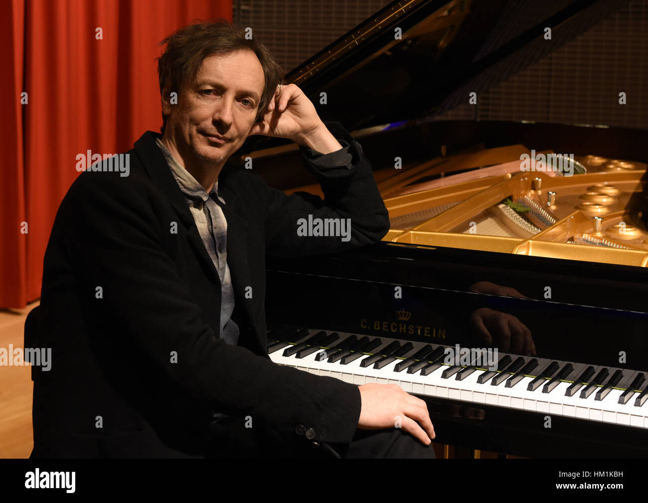 dpa-exclusive - The Duesseldorf composer and pianist Volker Bertelmann ...