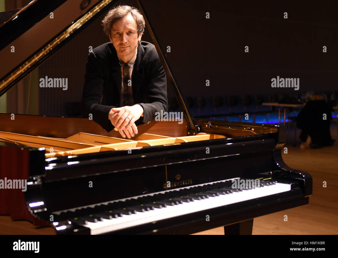 dpa-exclusive - The Duesseldorf composer and pianist Volker Bertelmann ...
