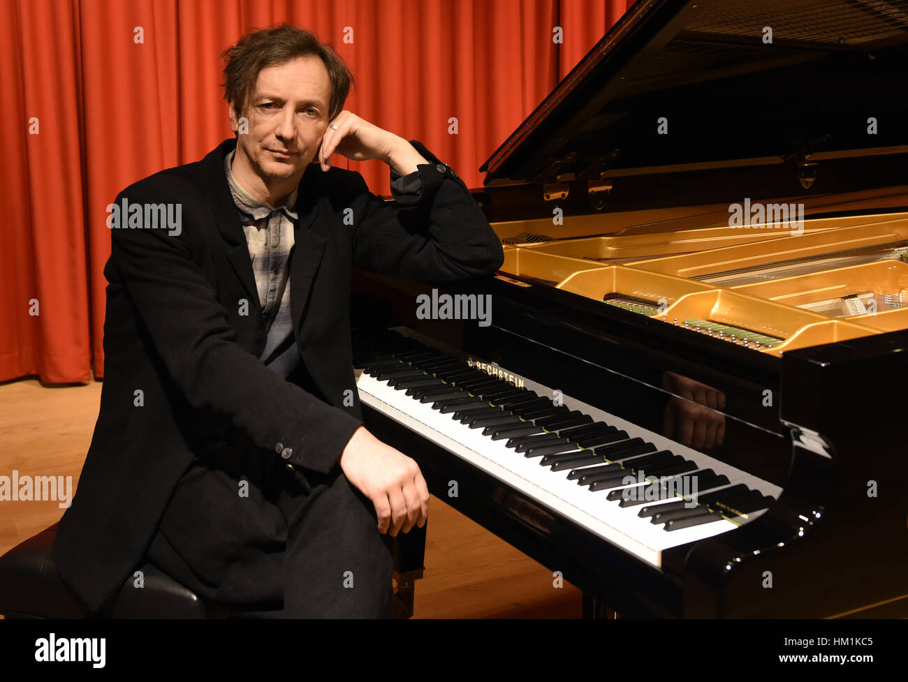 dpa-exclusive - The Duesseldorf composer and pianist Volker Bertelmann ...