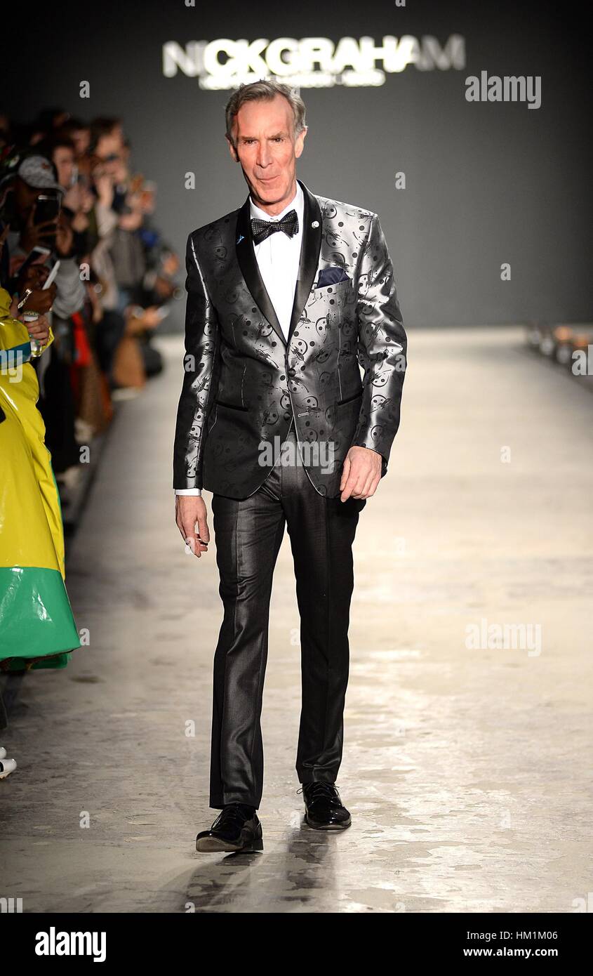 New York, USA. 31st Jan, 2017. Bill Nye in attendance for Nick Graham ...