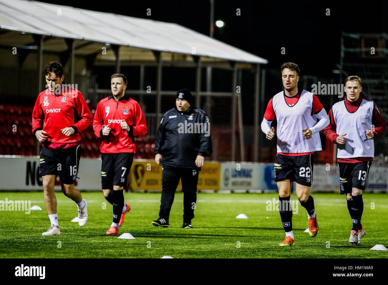 Hamilton, Scotland. 31st Jan, 2017. Action Images from the SPFL League ...