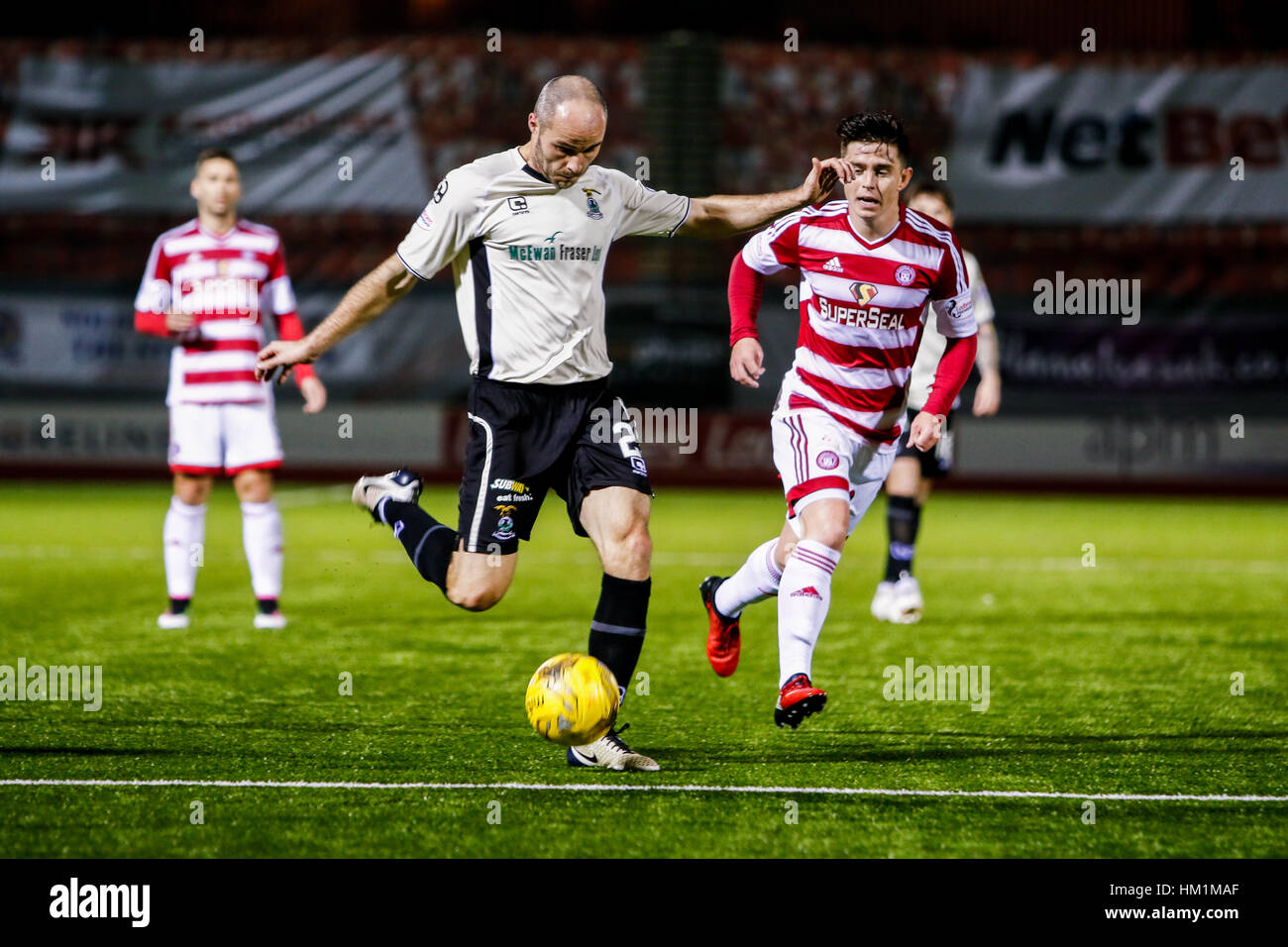 Hamilton, Scotland. 31st Jan, 2017. Action Images from the SPFL League ...