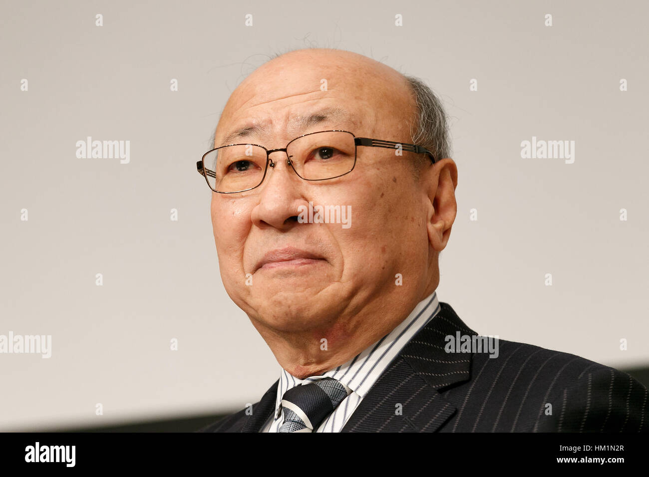 Tokyo, Japan. 1st Feb, 2017. Nintendo President Tatsumi Kimishima ...