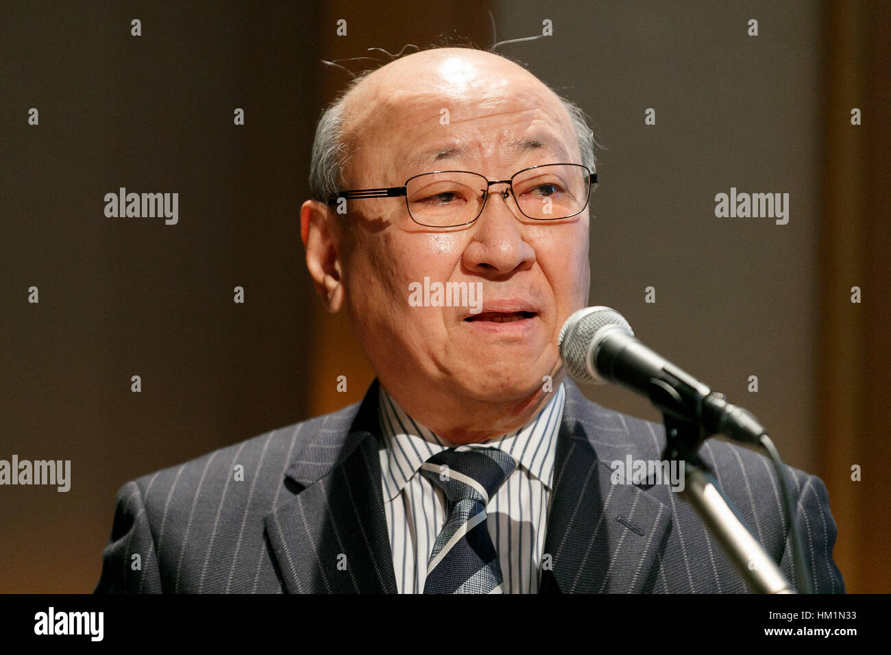 Tokyo, Japan. 1st Feb, 2017. Nintendo President Tatsumi Kimishima ...