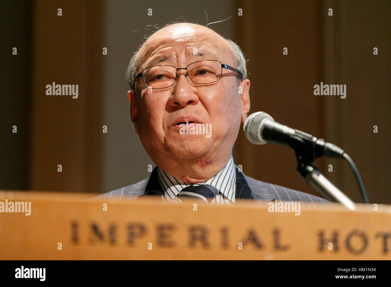 Tokyo, Japan. 1st Feb, 2017. Nintendo President Tatsumi Kimishima ...