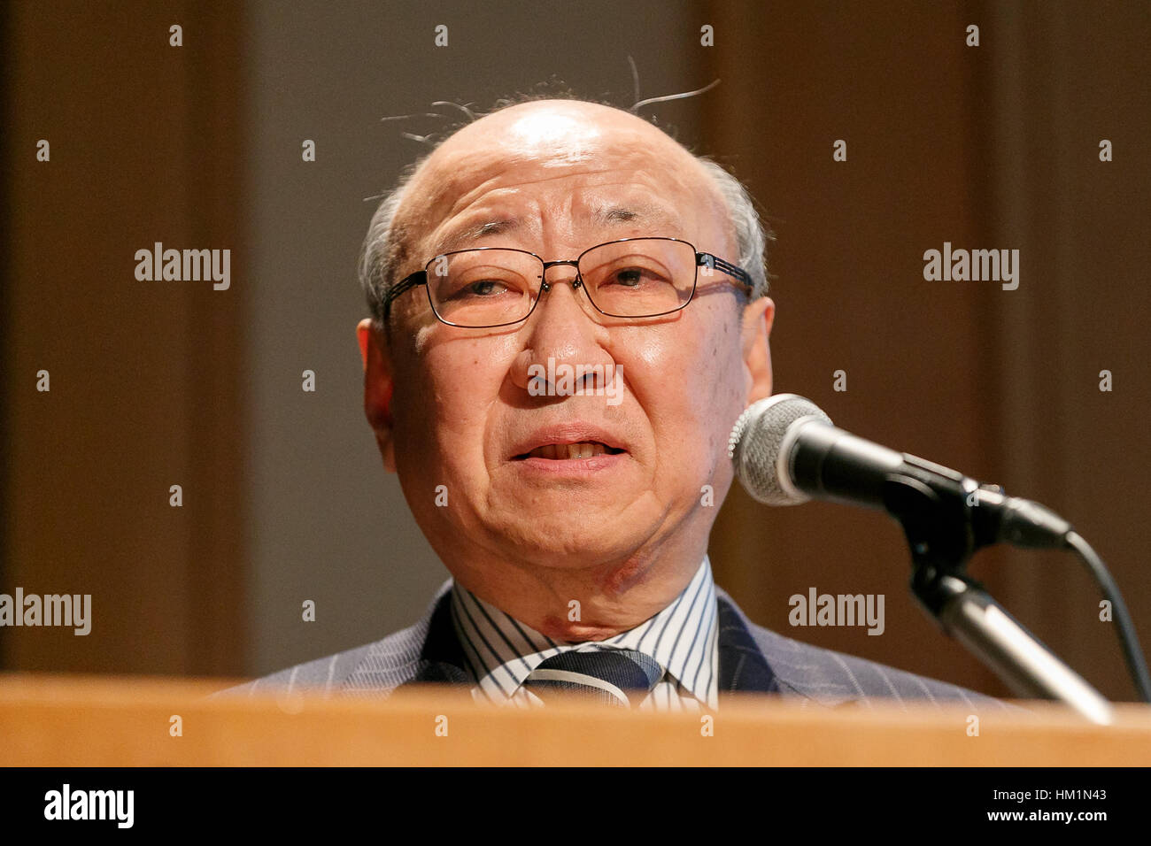 Tokyo, Japan. 1st Feb, 2017. Nintendo President Tatsumi Kimishima ...