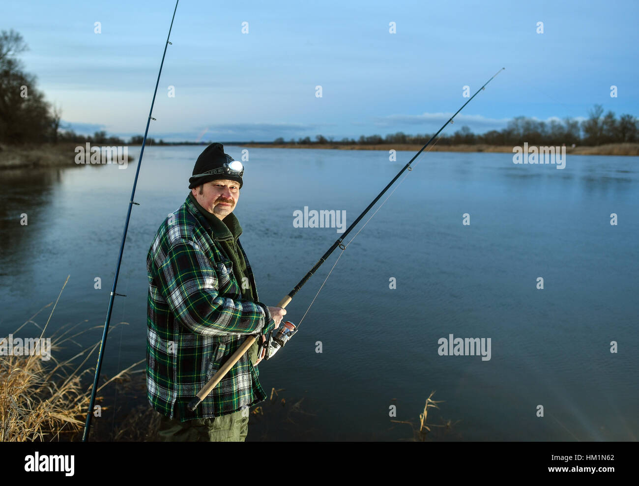 Bleyen, Germany. 2nd Jan, 2017. ARCHIVE - The angler Harry Quast from ...
