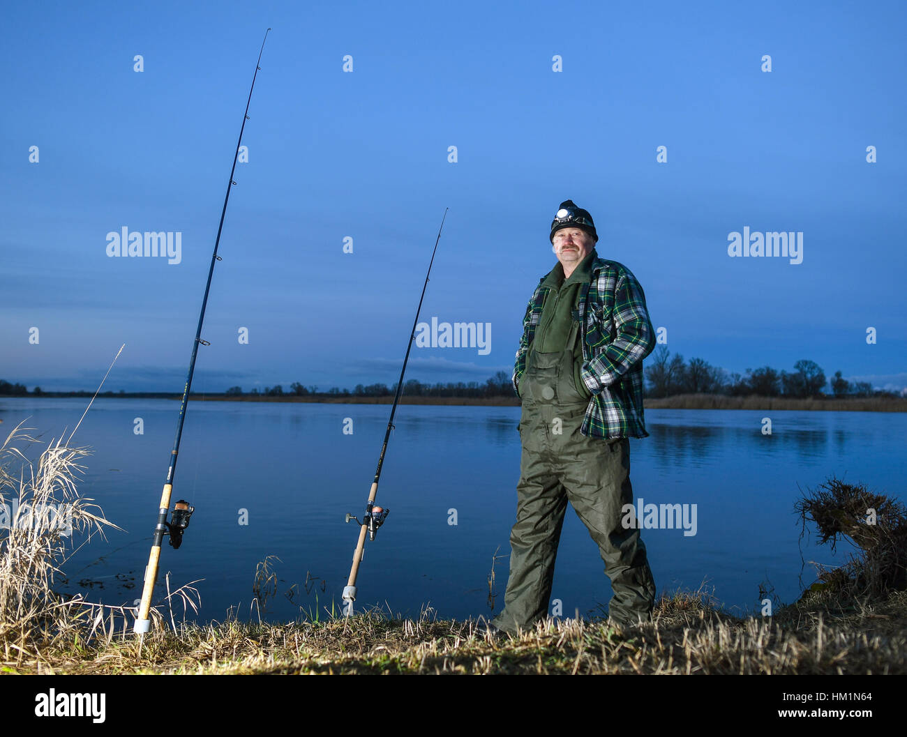 Bleyen, Germany. 2nd Jan, 2017. ARCHIVE - The angler Harry Quast from ...