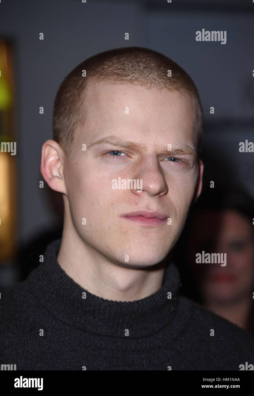 New York, USA. 31st Jan, 2017. Lucas Hedges at arrivals for MCC Theater ...