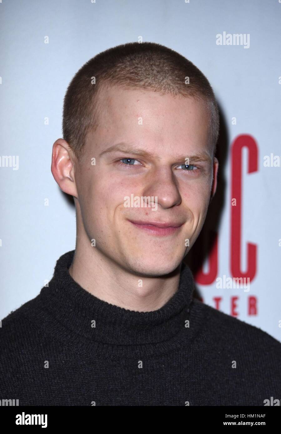 New York, USA. 31st Jan, 2017. Lucas Hedges at arrivals for MCC Theater ...