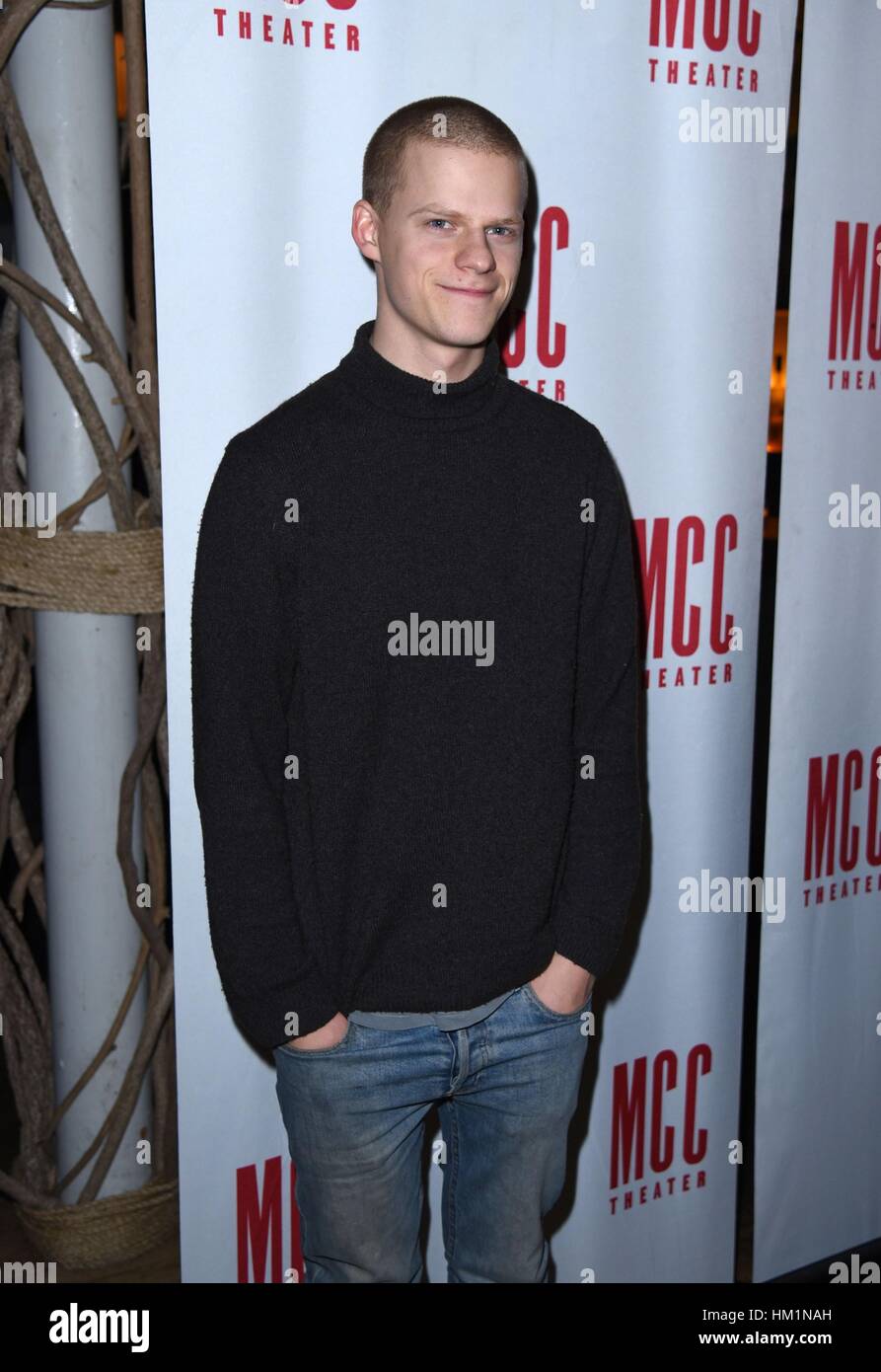 New York, USA. 31st Jan, 2017. Lucas Hedges at arrivals for MCC Theater ...