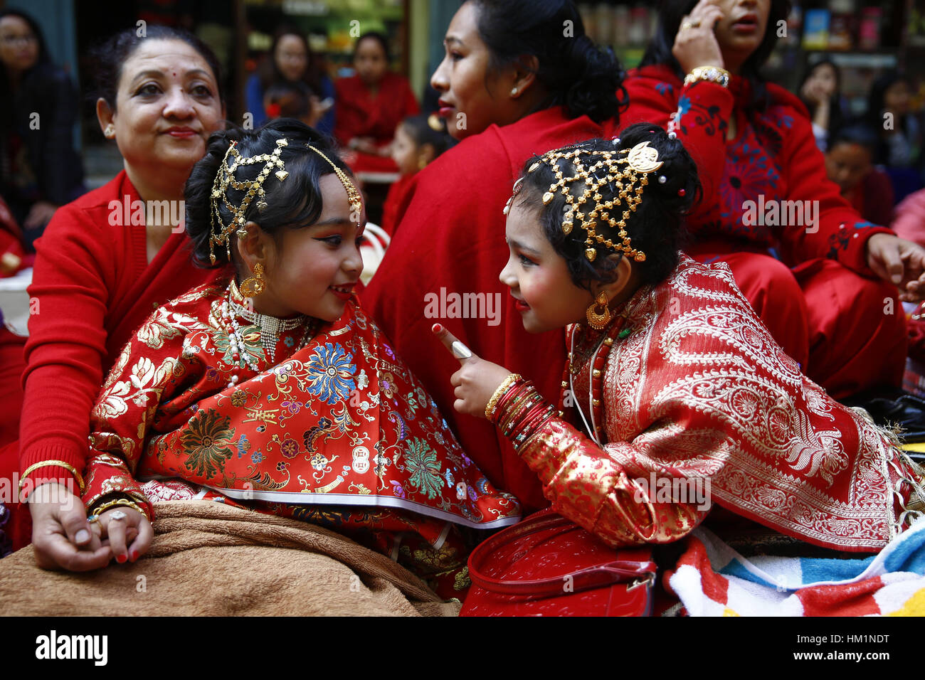 Newar society hi-res stock photography and images - Alamy