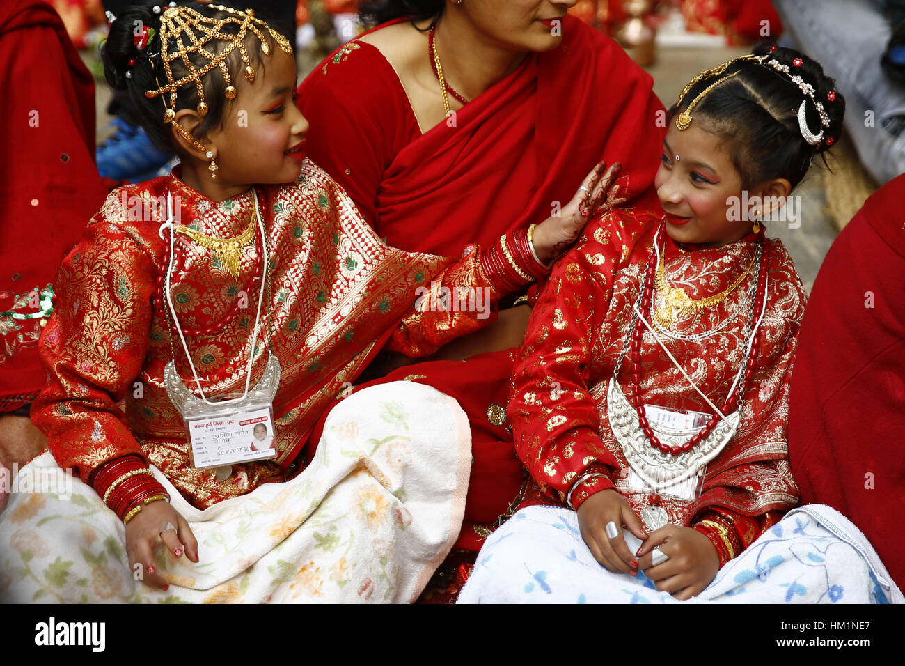 Newar people in society hi-res stock photography and images - Alamy
