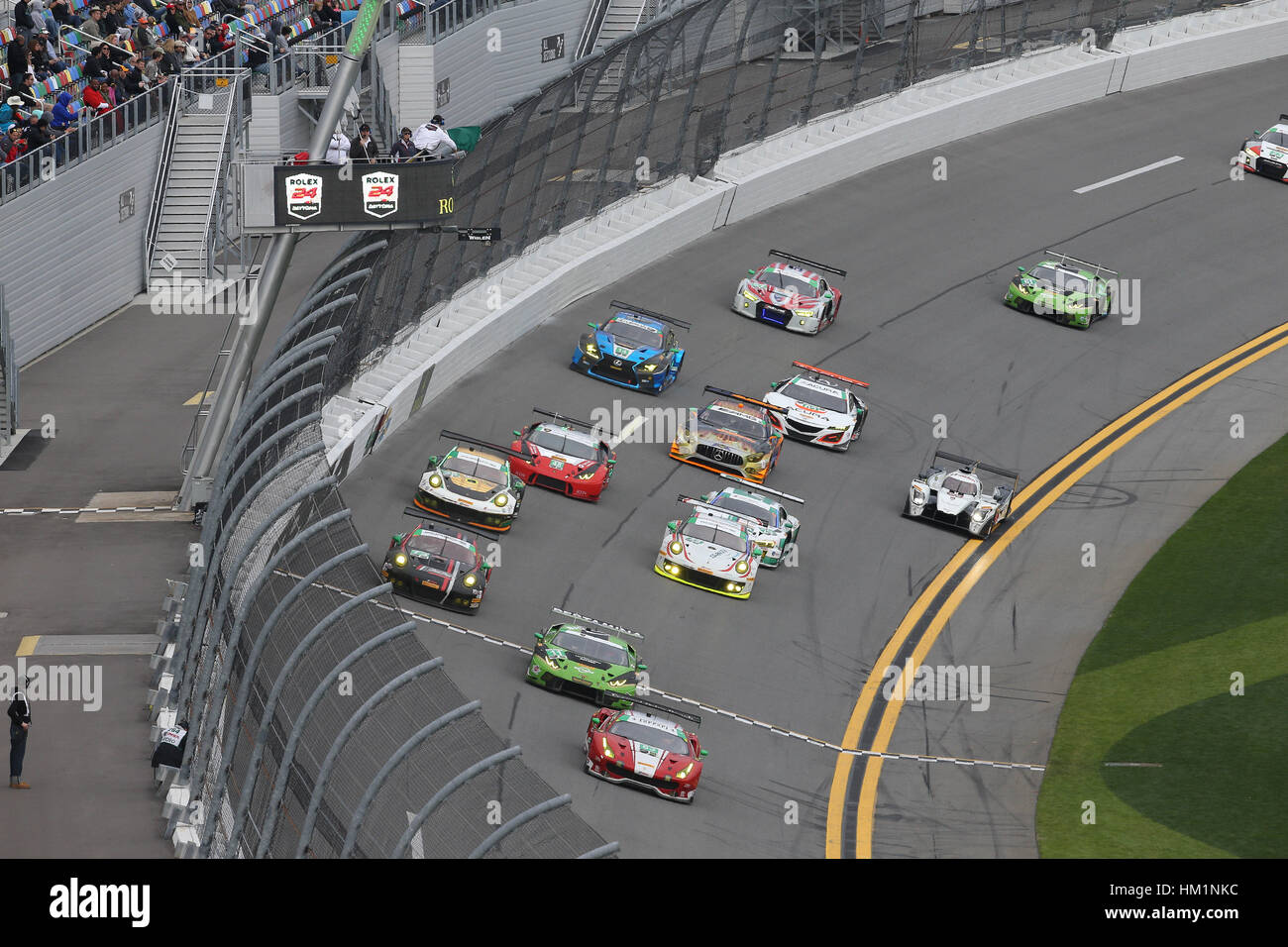 January 29th 2017, Daytona, Florida, USA; IMSA Rolex 24 Hours of ...
