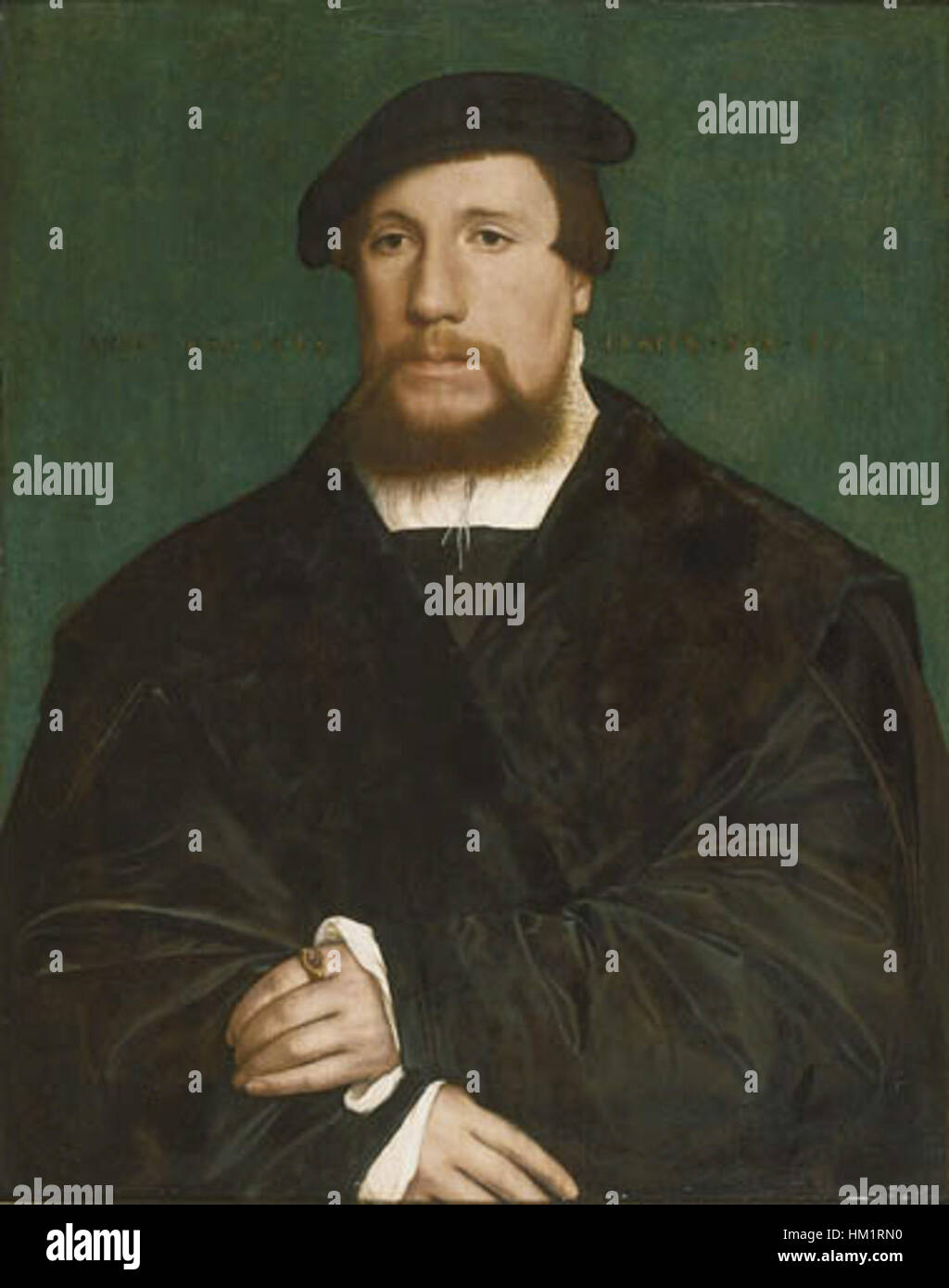 The 'Merchant' by Hans Holbein the Younger is a prominent example of ...