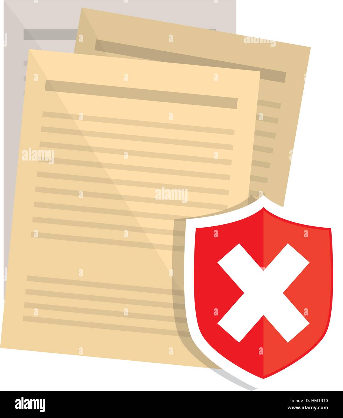 Business document access icon vector illustration graphic design Stock ...