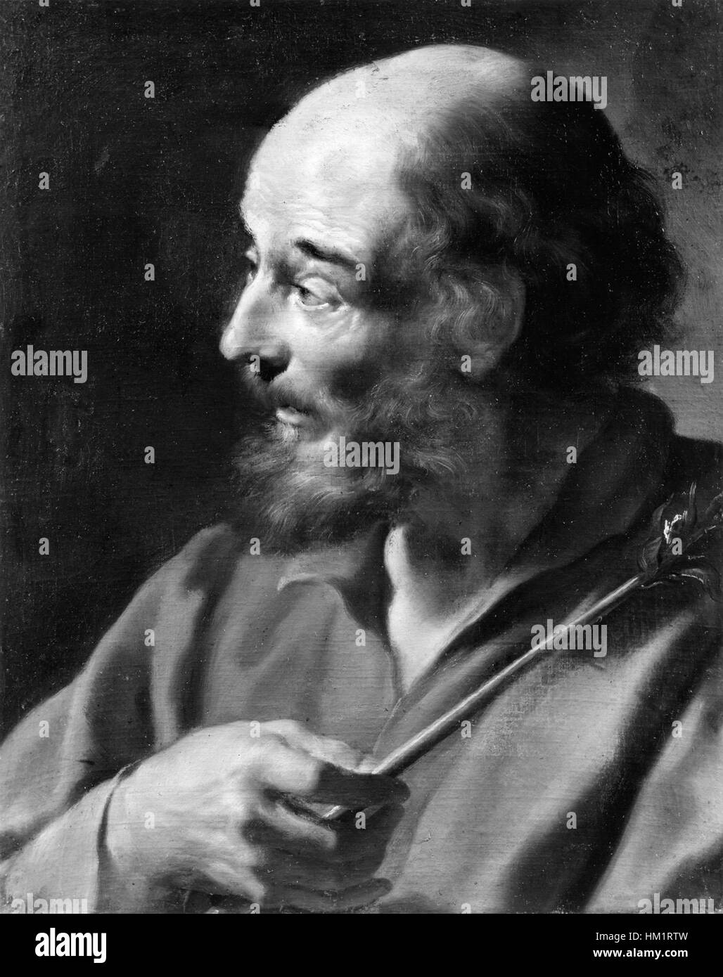This painting, *Saint Joseph*, is a depiction of the biblical figure ...