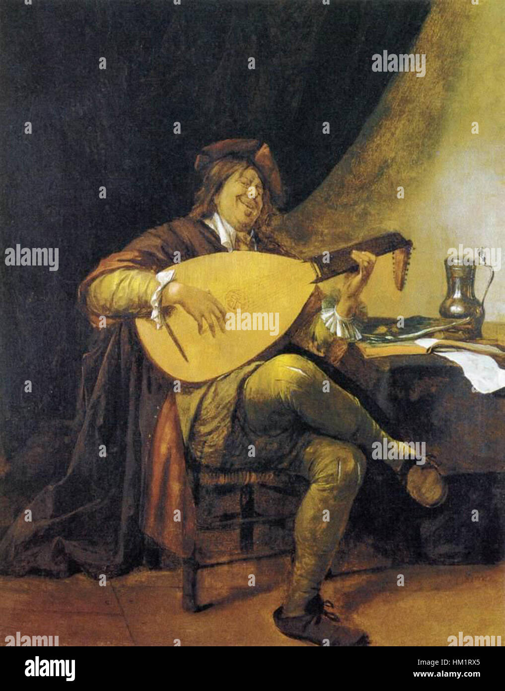This self-portrait by Jan Steen, known as *Self-Portrait as a Lutenist ...