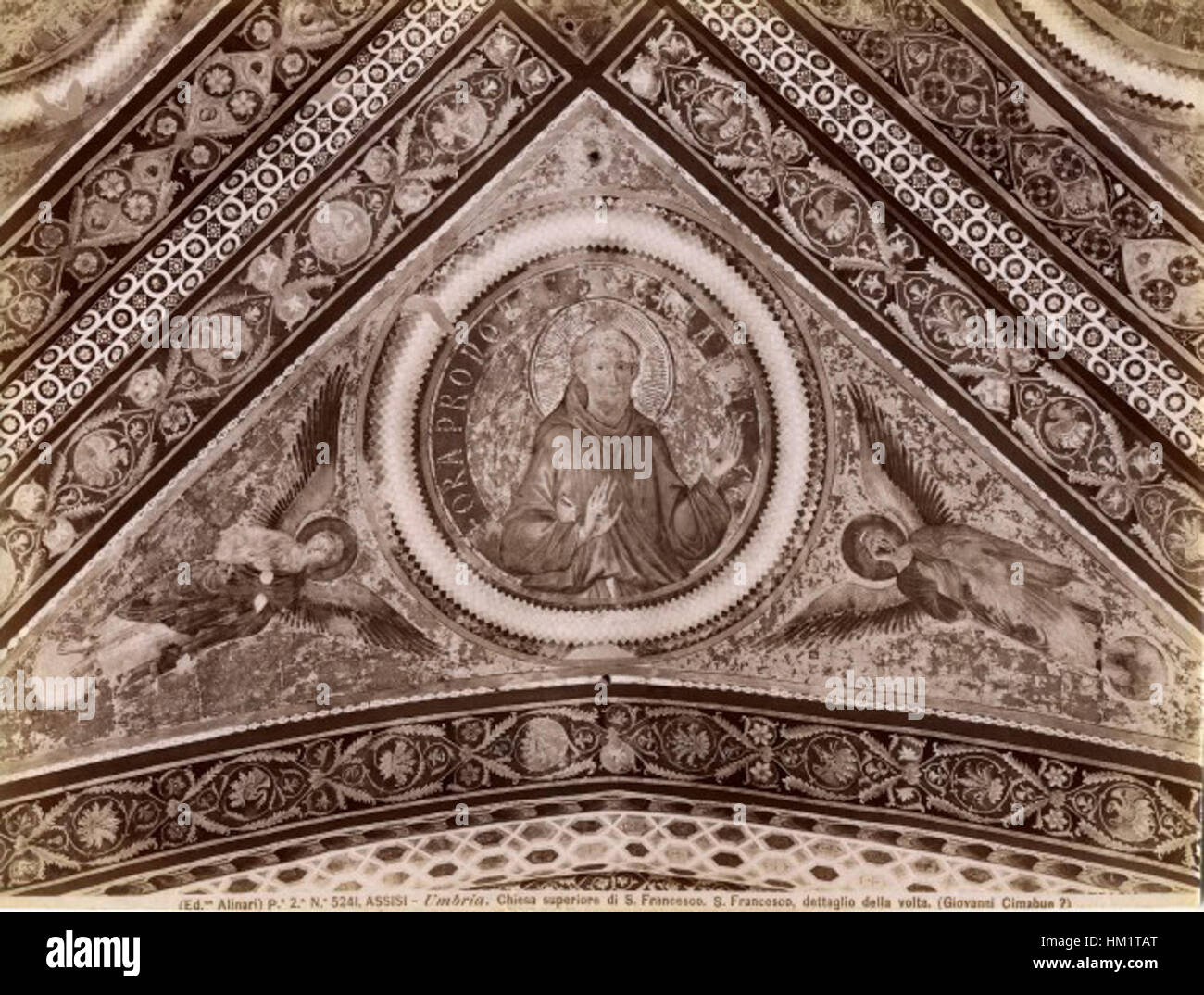 Jacopo Torriti's 'Volta dei Quattro Intercessori' depicts a significant ...