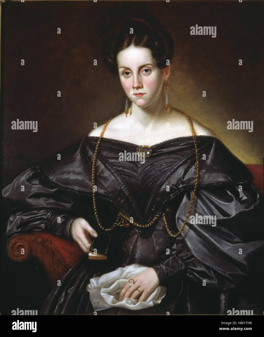A portrait of Jane Drummond, an aristocratic figure, captured in a ...