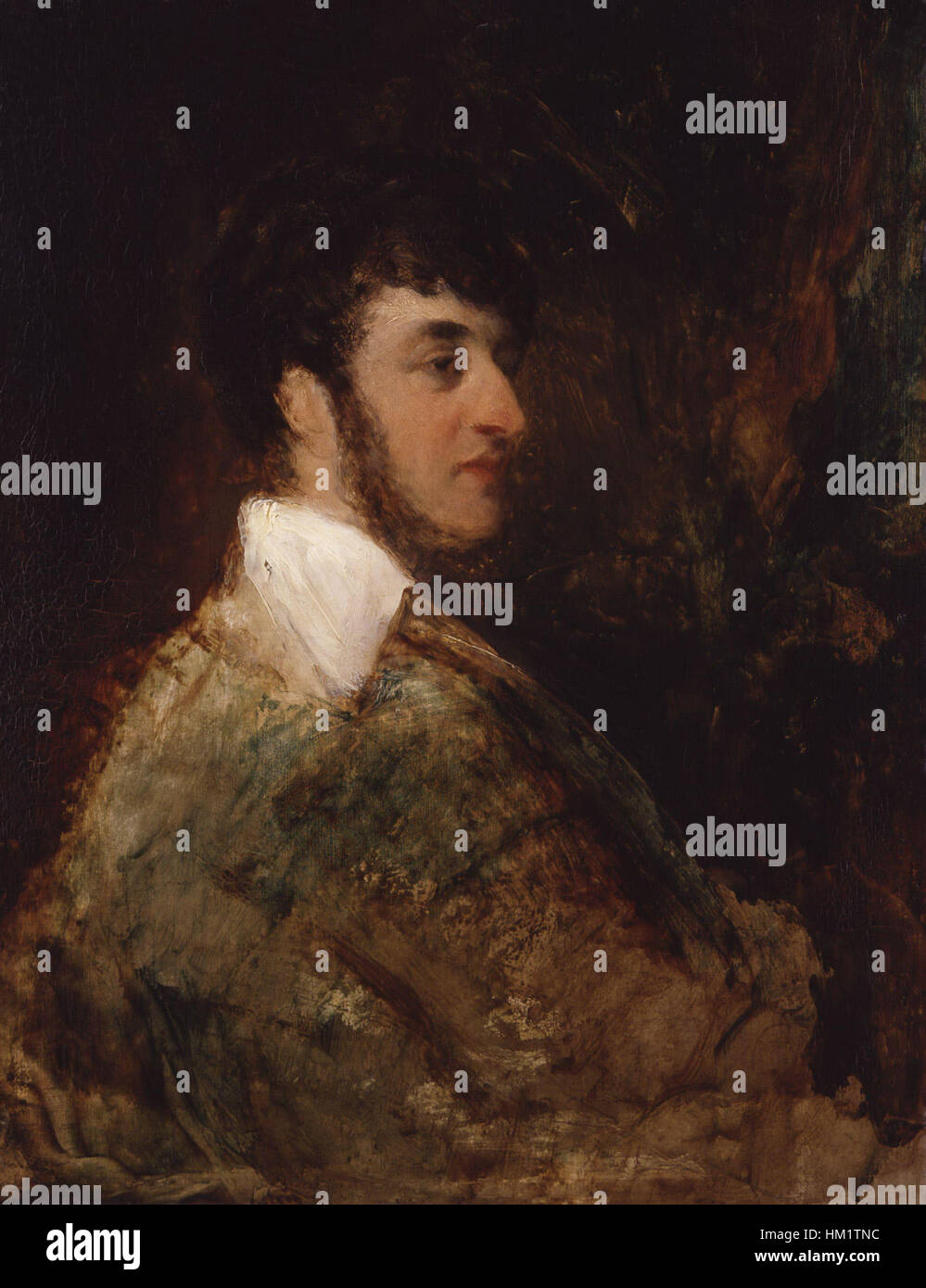 The portrait of John Frederick Lewis by Sir William Boxall is a classic ...