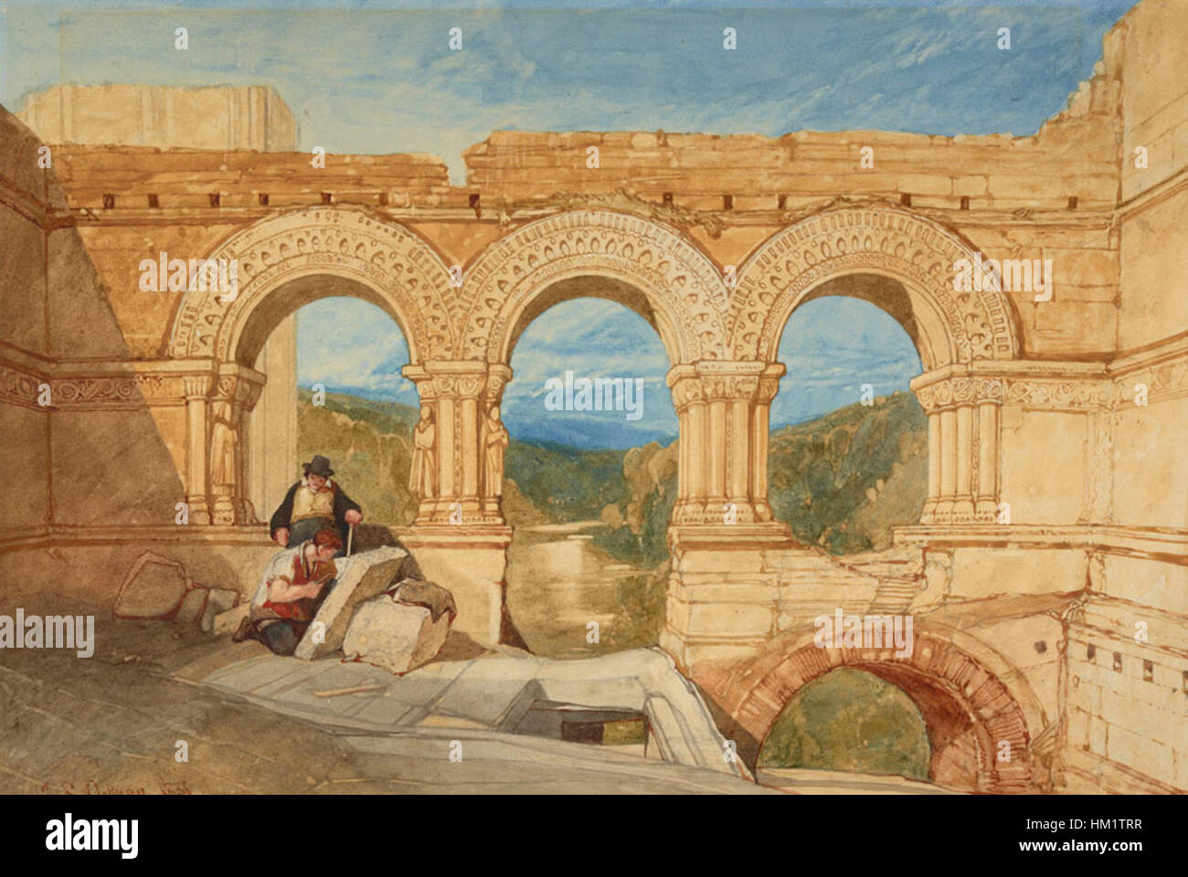 Graphite with watercolor hi-res stock photography and images - Alamy