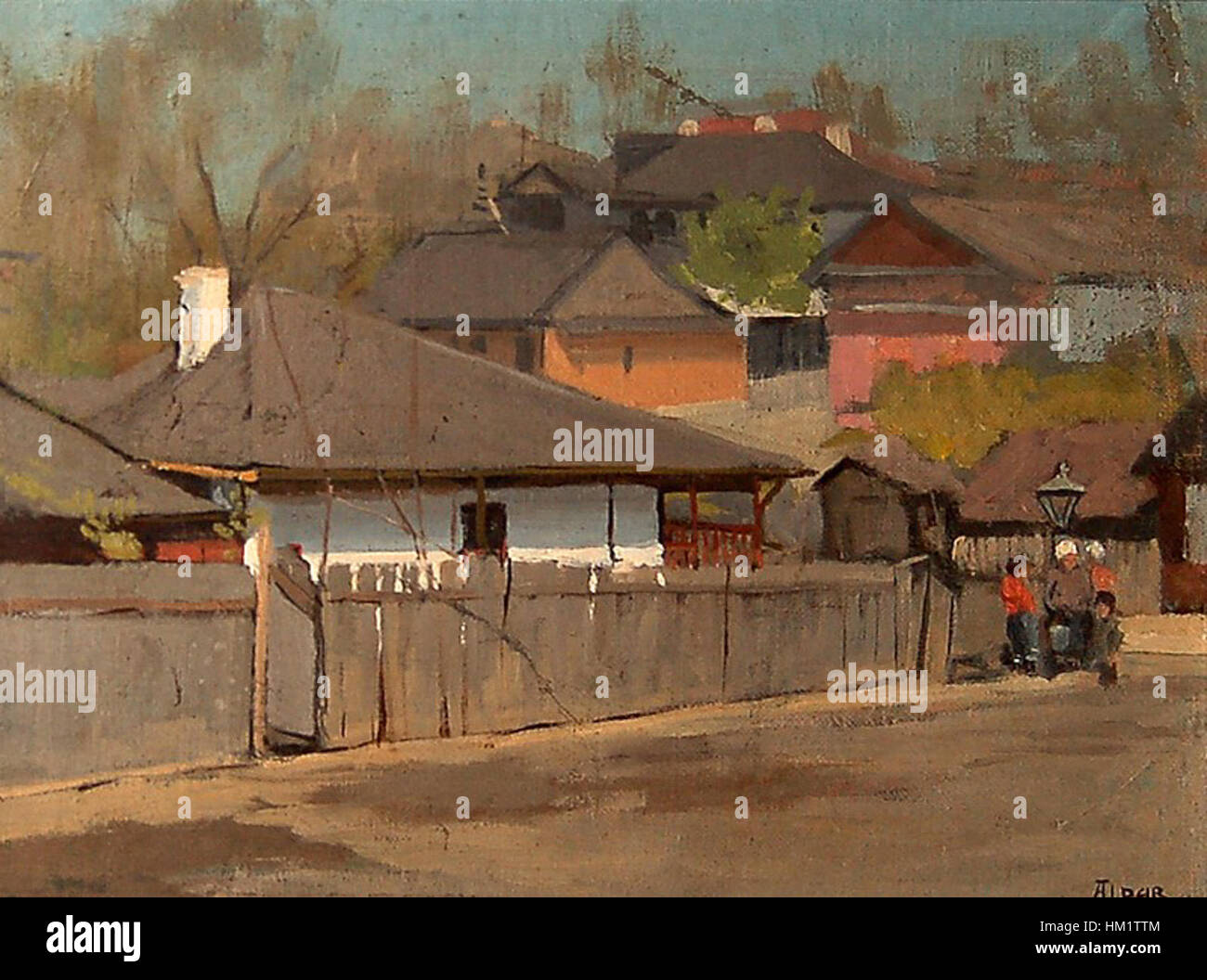 Juan Alpar’s 'Peisaj' exemplifies his mastery in landscape painting ...